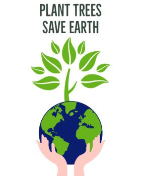 Poster On Save Trees Save Earth