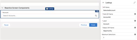 Reactive Screen Components In Flow Salesforce Time