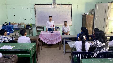 ပဲခူးမြို့ အ လ က ခွဲ မြို့တွင်းကြီးကျောင်းတွင် မူးယစ်ဆေးဝါးအန္တရာယ် တားဆီးကာကွယ်ရေး အသိပညာပေး