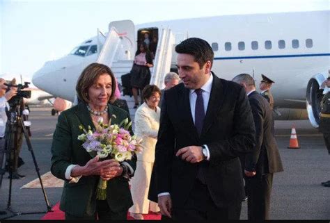 აშშ ს წარმომადგენელთა პალატის სპიკერი ერევანში ჩავიდა Heretifm