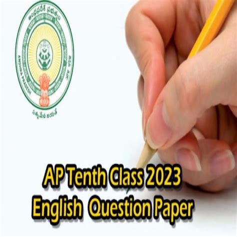 AP Tenth Class 2023 English Model Question Paper 2 Sakshi Education