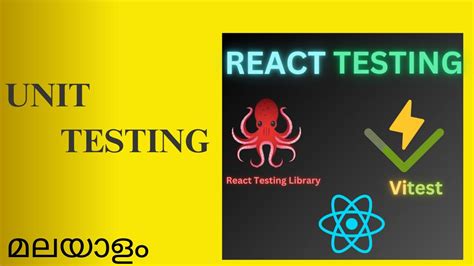 React Testing Tutorial React Testing Library Vitest Tutorial Youtube