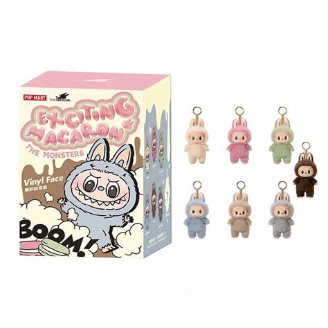 Pop Ma Rt La Bubu Blind Boxes La Bubu Zi Momo Plush Keychain The