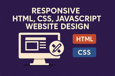 Create Responsive Html Css Javascript Website By Yarnaking Fiverr