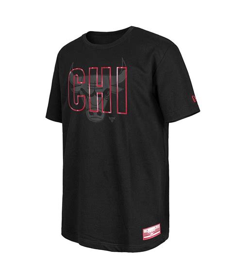 New Era Mens Black Chicago Bulls 202324 City Edition Elite Pack T