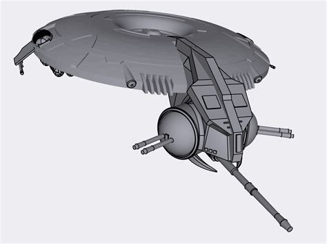 🤖 Hmp Droid Gunship Easy Print・free 3d File For ・cults