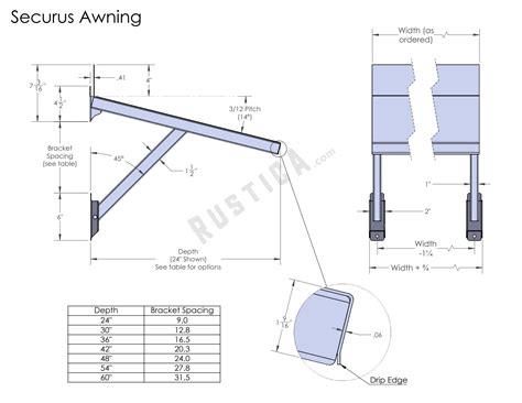 Securus Awning Rustica
