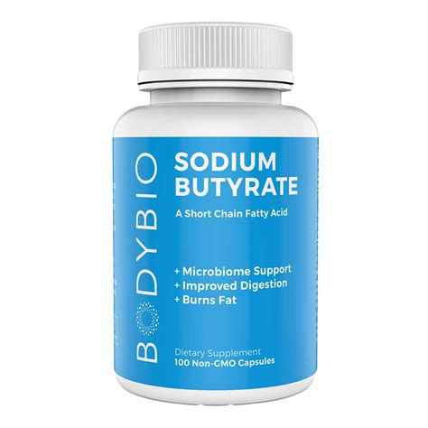 Buy Sodium Butyrate By Bodybio I Healthpost Nz