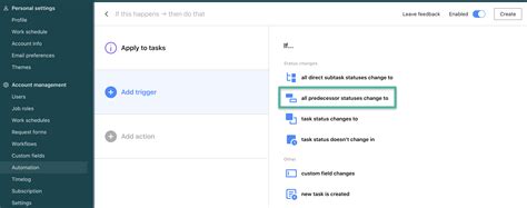 Comment About Rescheduling In Dependent Tasks Wrike Help Center