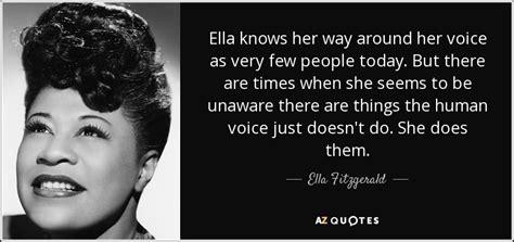 Ella Fitzgerald Quotes