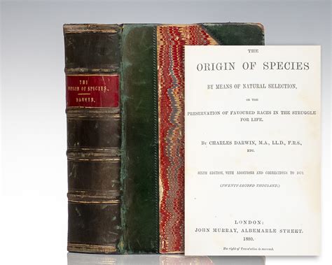 The Descent Of Man Charles Darwin First Edition Rare Two Volumes