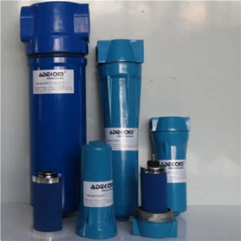 High Pressure Nitrogen Gas Coalescing Inline Particulate Air Filter Particulate Filter And Oil