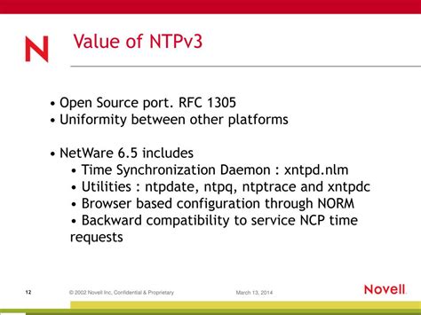 PPT NTPV Time Synchronization Service PowerPoint Presentation Free Download ID