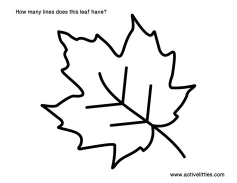 Leaf Template Active Littles
