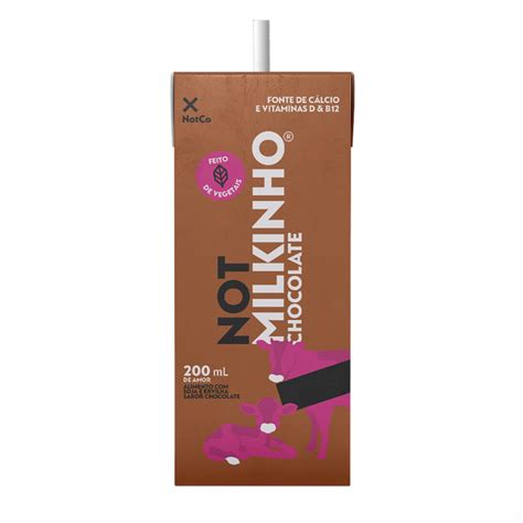 Bebida Vegetal Not Milkinho Chocolate Notco 200 Ml Oba Hortifruti
