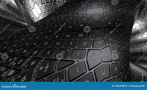 Black Computer Keyboard Abstract Background Stock Illustration Illustration Of Keyboard