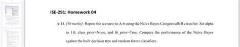 Solved Problem A Marks Solve All The Questions Using Chegg