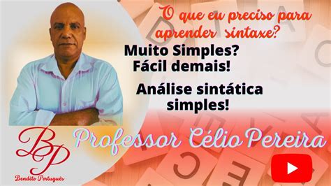 Como aprender sintaxe Pontos fundamentais para aprender análise sintática