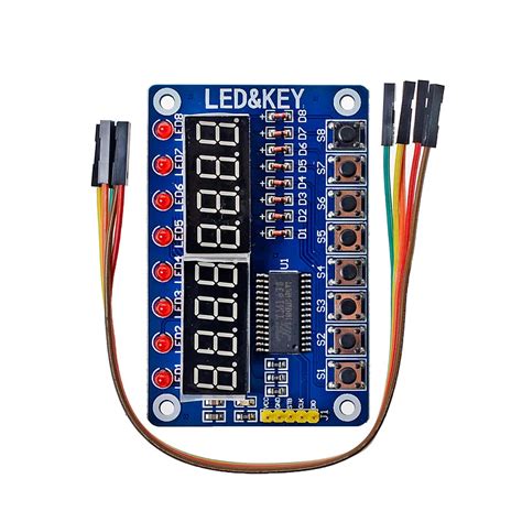 Tm Led Display Bit Digital Tube Module Bit Keyboard Led Display Module Buy Tm