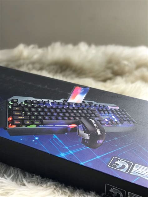 Rechargeable Wireless Keyboard Set Computers Tech Desktops On Carousell