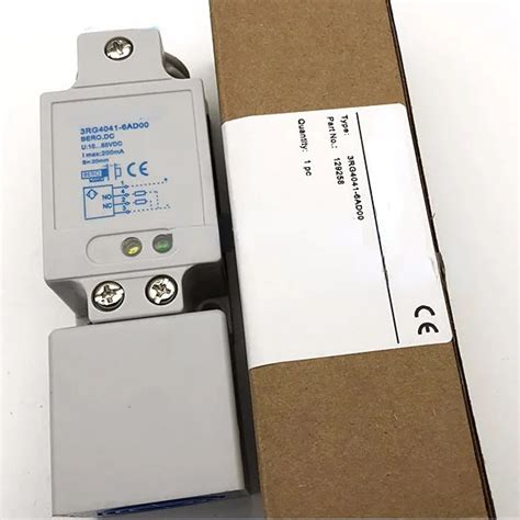 Proximity Switch 3rg4041 6ad00 Four Wire Pnp Normally Open And Normally Closed 10 30v Inductive