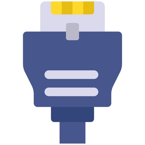 Ethernet Generic Color Fill Icon