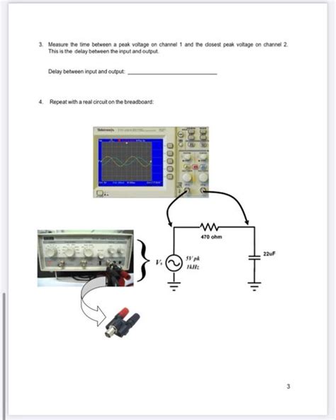Solved Lab AC Analysis Of An RC Circuit Lab Chegg