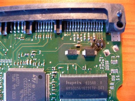 Solved Seagate Barracuda Burnt Circuit Board Diy Fix Tech