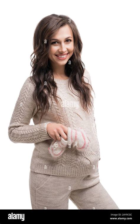 Brunette Wife Cut Out Stock Images Pictures Alamy