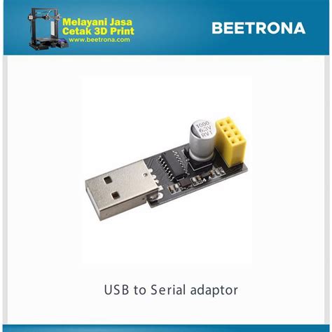 jual usb to serial adaptor for esp266 esp01 esp01s usb ttl uart beetron65 buru order shopee
