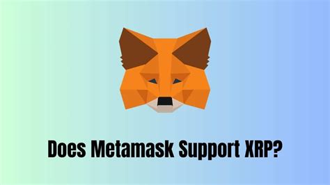 Does Metamask Support Xrp Cryptocurrency Price Prediction