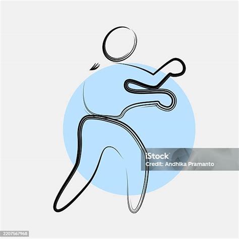 아이콘 권투 올림픽 스포츠 요소 색상 스폿 스타일의 아이콘입니다 Championship에 대한 스톡 벡터 아트 및 기타 이미지