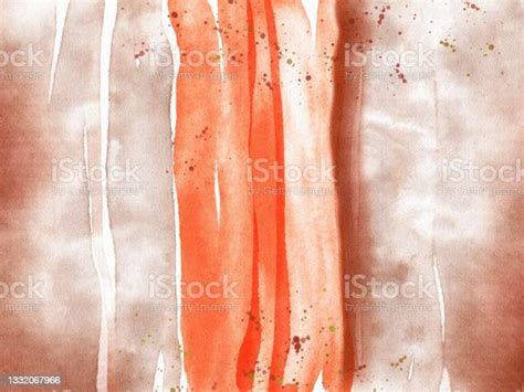 손으로 그리기 수채화 오렌지 배경 포스터 인쇄 카드 엽서 템플릿 생일 템플릿 축하 결혼식 초대에 사용 0명에 대한 스톡 벡터 아트 및 기타 이미지 Istock