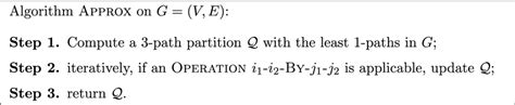 A High Level Description Of The Local Search Algorithm Approx Download Scientific Diagram