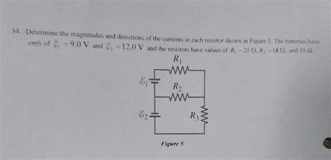 [solved] 34 Determine The Magnitudes And Directions O