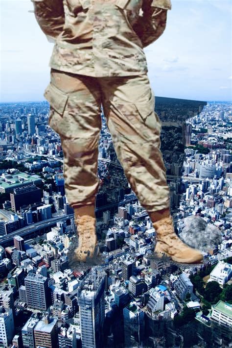 Giantess Soldier By Squashedunderboot On Deviantart