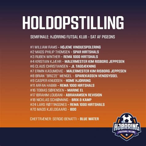 Hfk Er I Finalen Om Dm Nordsøposten Dk