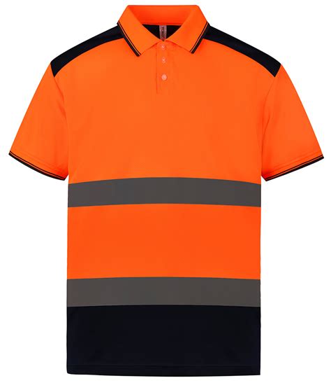 Two Tone Short Sleeve Polo First Corporate Clothing
