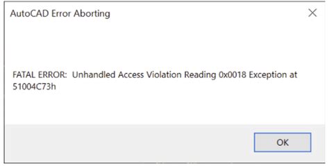 Fatal Error Unhandled Access Violation Reading Exception At When Trying To Insert