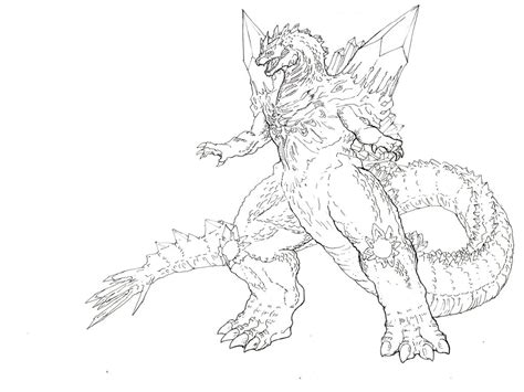 Mechagodzilla Coloring Pages At Free Printable