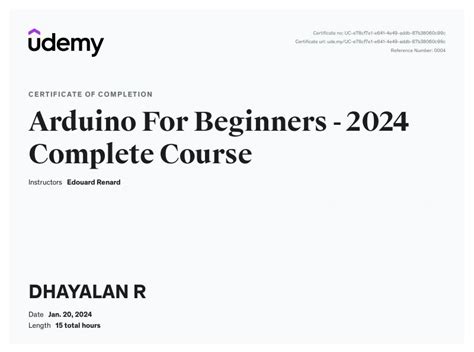 Im Happy To Share That Ive Obtained A New Certification Arduino From