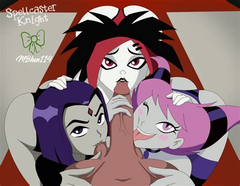 Rule 34 1boy 3girls Argent Dc Bending Over Black Lipstick Blowjob