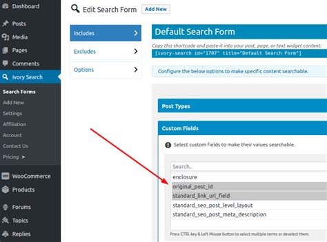 Search Custom Fields And Meta Boxes Ivory Search