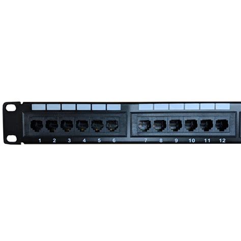 24 Way CAT5e Patch Panel 24 Port Patch Panel For CAT 5e Data