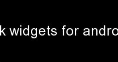 best clock widgets for android tablet album on imgur