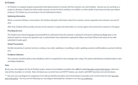 Solved Al Chatbotal Chatbot Is A Computer Program Powered By