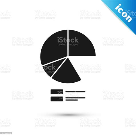 흰색 배경에 격리 된 검은 색 원형 차트 인포 그래픽 아이콘입니다 다이어그램 차트 기호입니다 벡터 일러스트레이션 0명에 대한 스톡 벡터 아트 및 기타 이미지 Istock