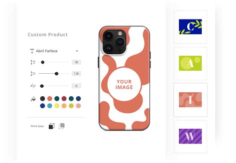 Web To Print Product Personalizer
