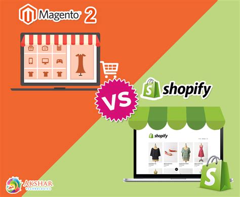 Magento Or Shopify ECommerce Which Should You Choose Akshar Technologies