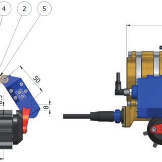 Robot CAD Model General View Robot Body Front Arm Rear Download Scientific